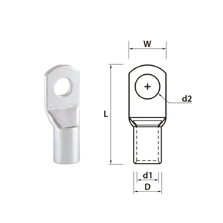 Đầu cốt (cosse) TL1.5 Đầu cos đồng cho dây 1.5mm2