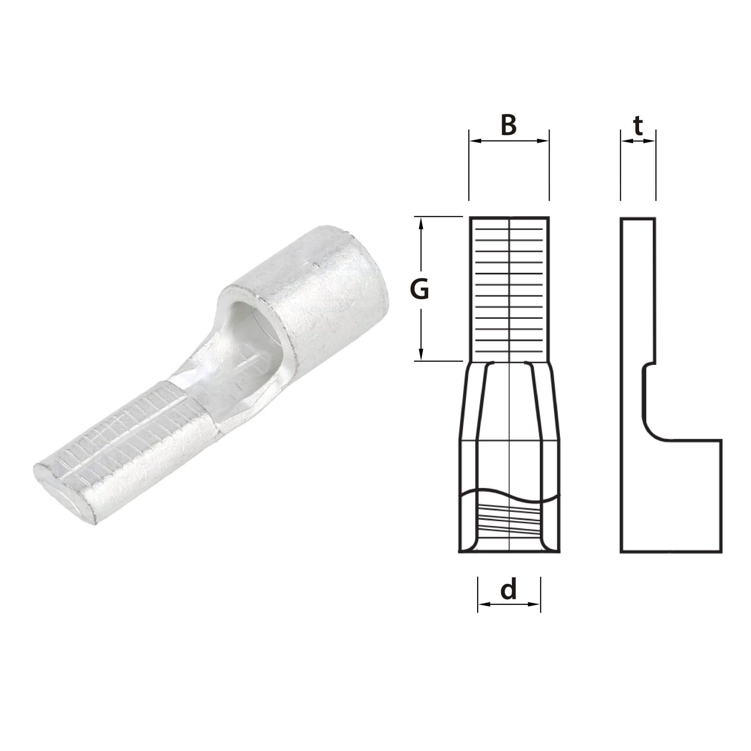 Đầu cosse Dẹt Nichifu BTC25 - DUOGROUP