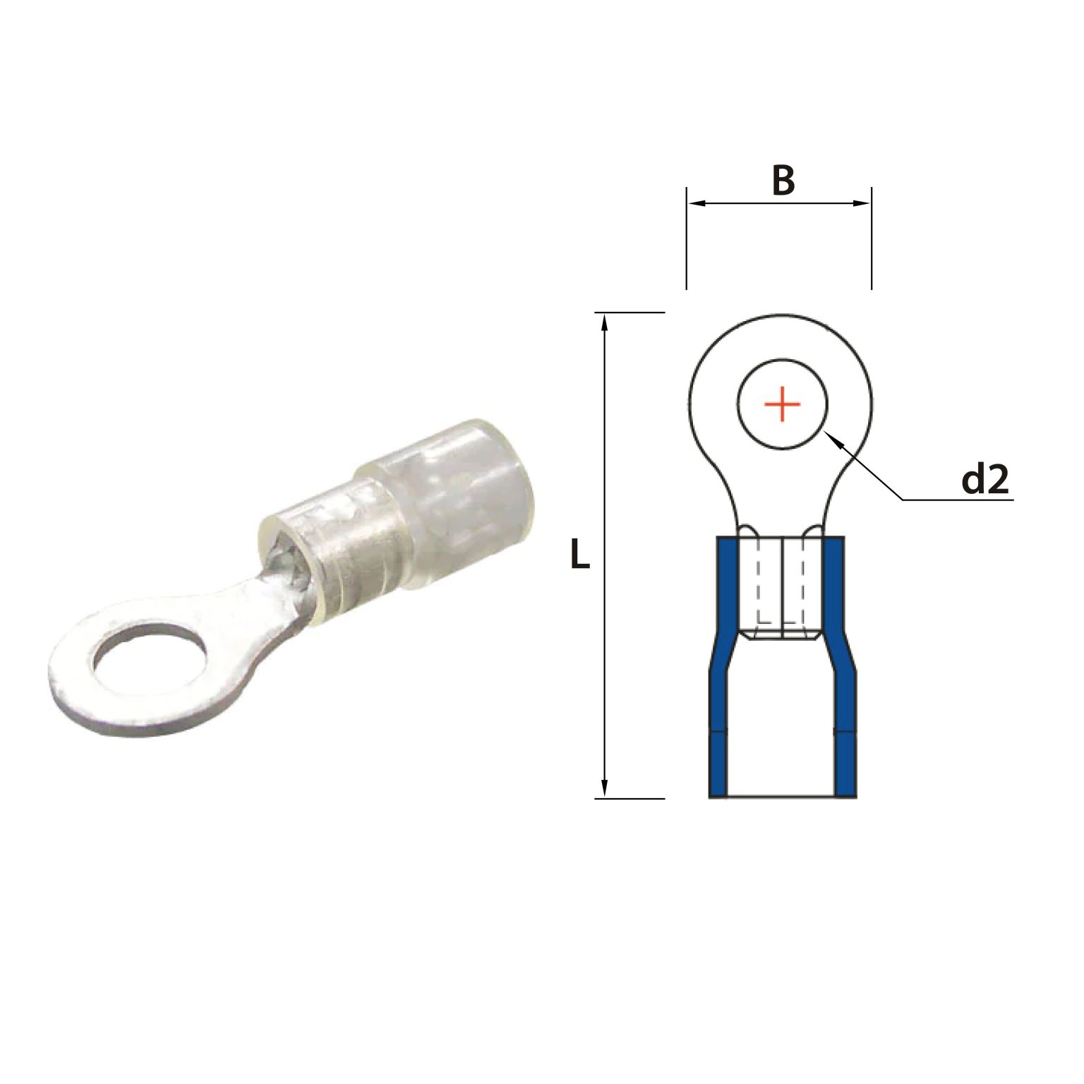 Đầu cosse tròn TMEX Nichifu nhựa polycarbonate đạt Rohs 10