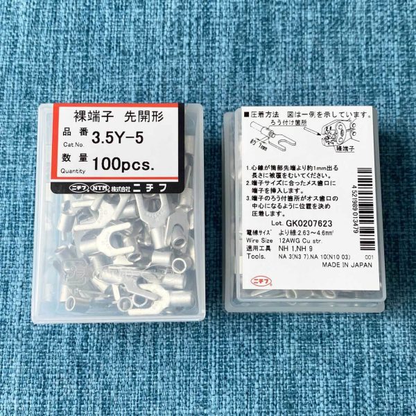 Đầu cos chữ Y Nichifu gồm các loại 1.25Y 2Y 3.5Y 5.5Y Nichifu